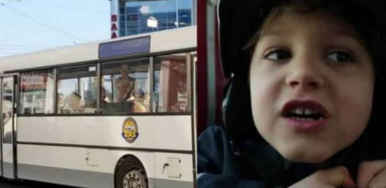 Незнайомець в автобусі зробив зауваження хлопчикові який їв цукерку